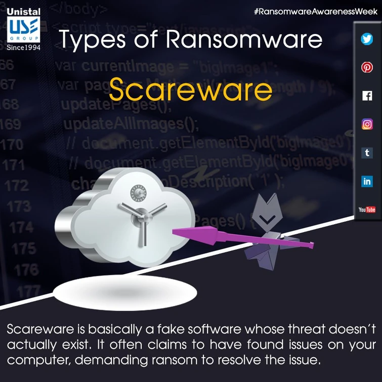 some sort of antivirus company I think? stole the scareware design for ...
