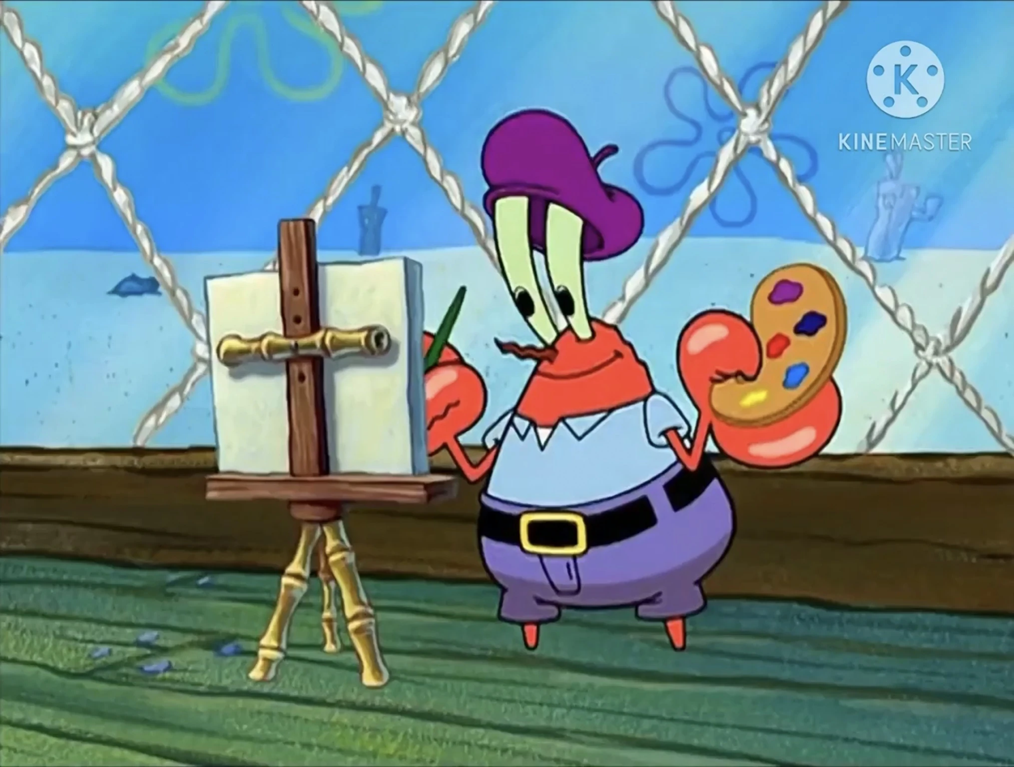 Say what is Mr. Krabs painting (wrong answers only) | Fandom