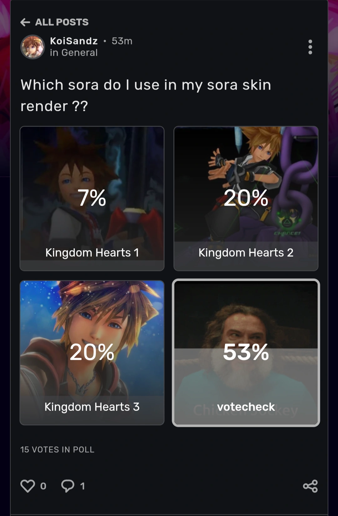 I am never adding Steve to a poll again . | Fandom