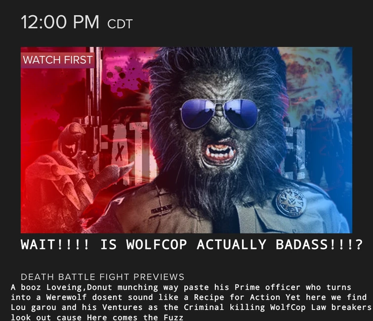 WOLFCOP VS FIN SHEPHERD ANAYLASIS SNEAK PREVIEWS | Fandom