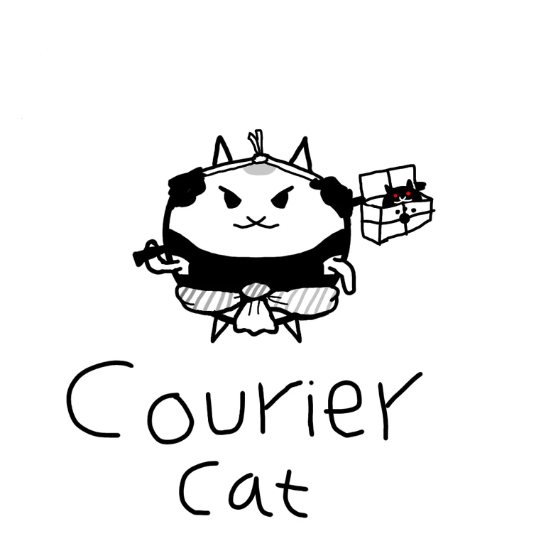 Courier Cat Fanart | Fandom
