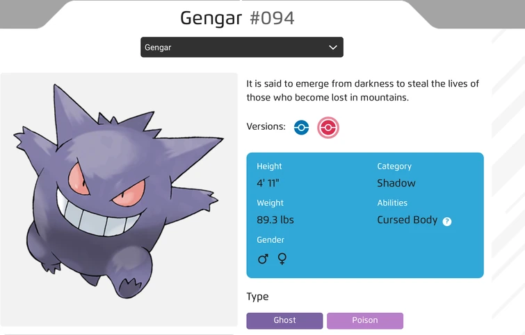 Creepy Pokédex entries | Fandom