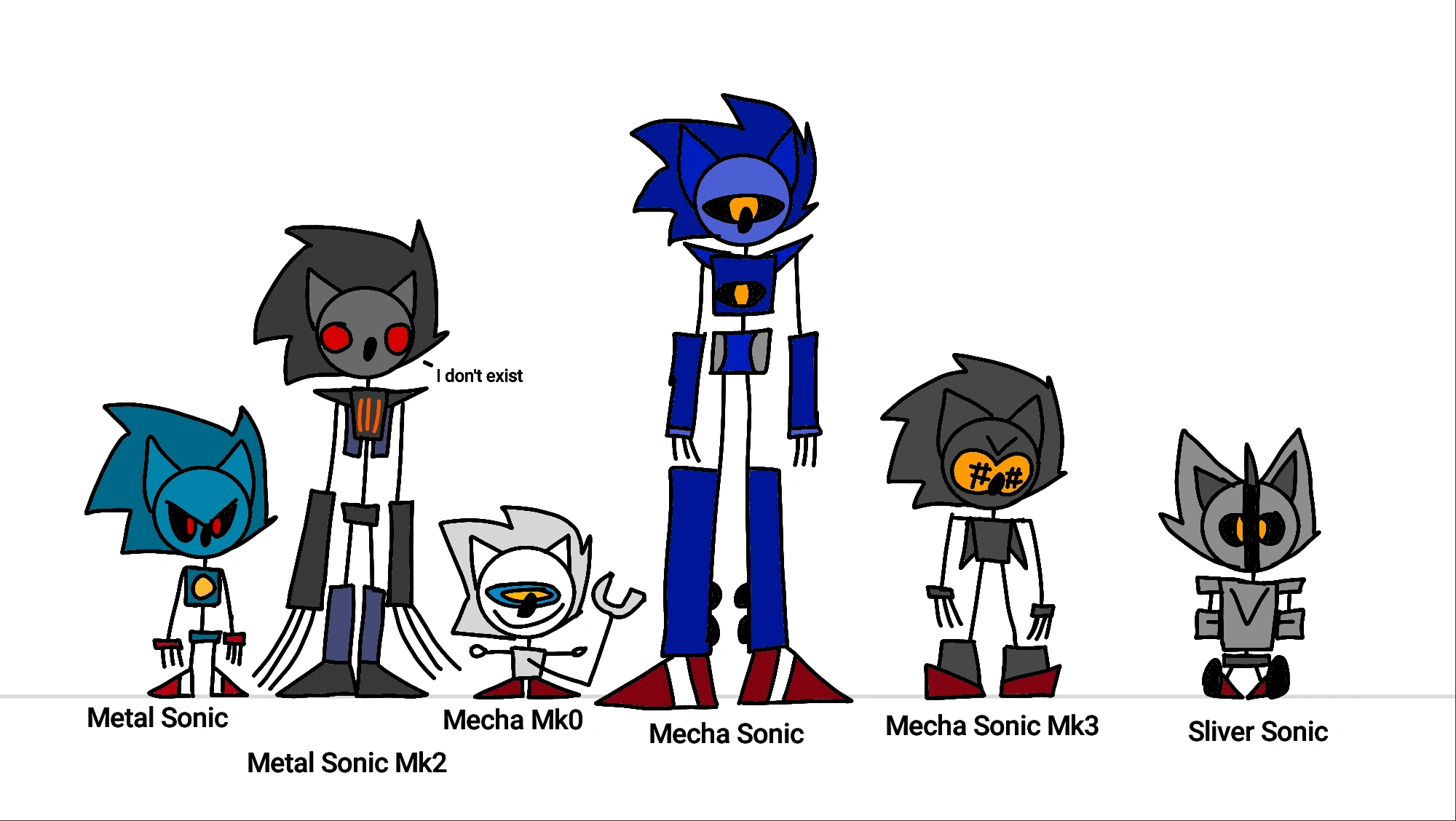 I made the Metal Sonics | Fandom