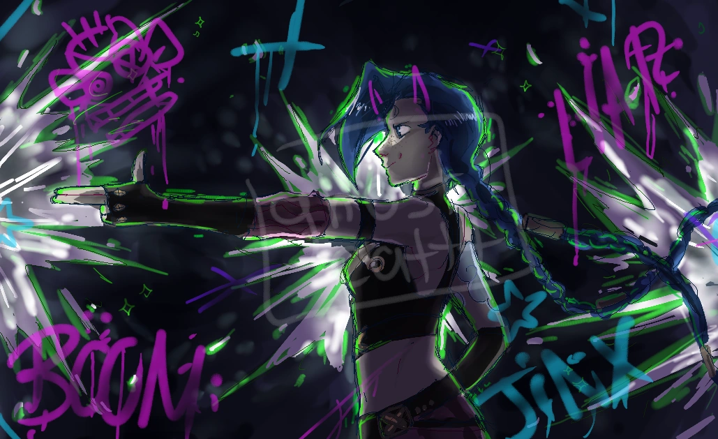 Jinx silly drawing fr!!!!1 | Fandom
