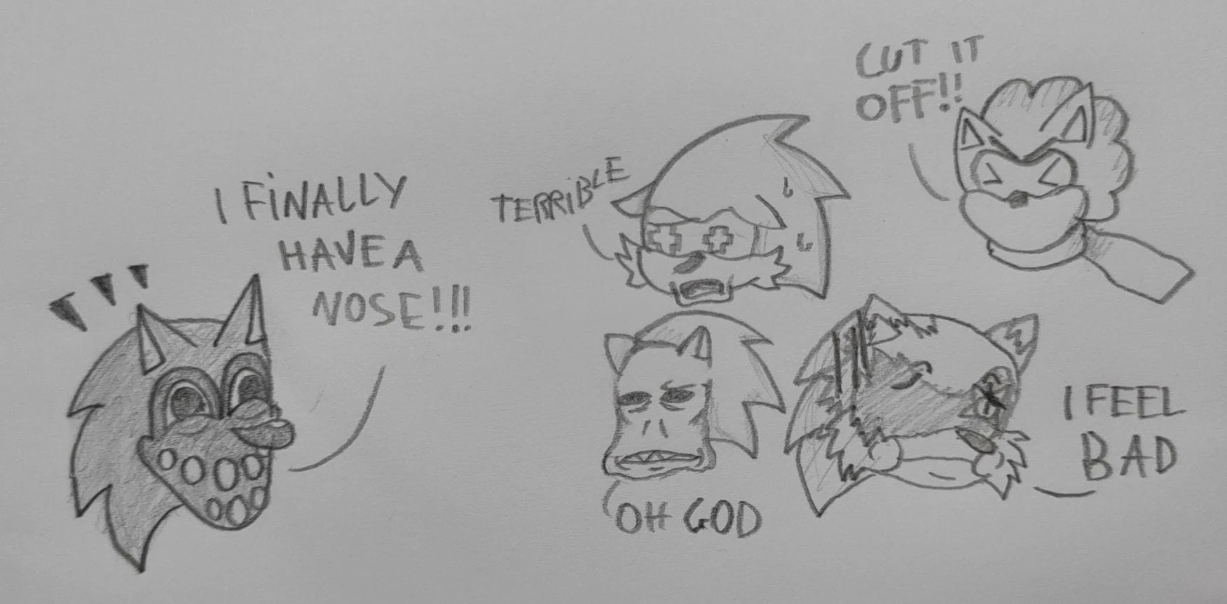 no more nose | Fandom