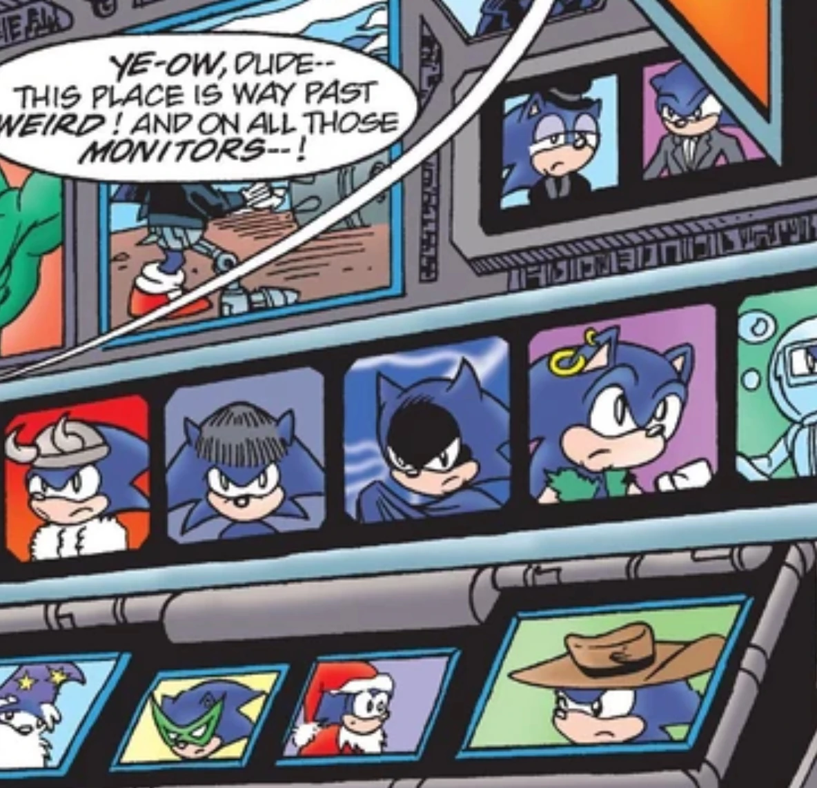 SEGA: *makes Shadow be Batman* Me: I prefer the real Batman crossover ...