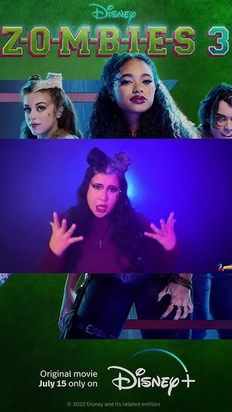 Zombies 3-Come on out ft @Peter Rodríguez en español #shorts #disney ...