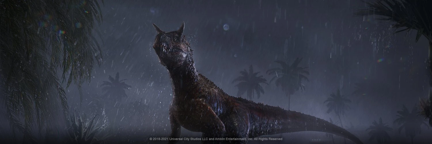 Jurassic World Alive Indotaurus art/wallpaper from the game's menu ...