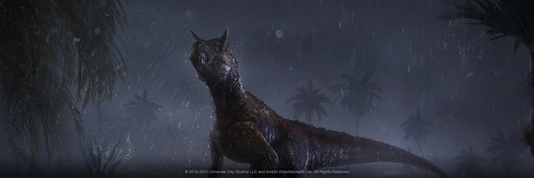 Jurassic World Alive Indotaurus art/wallpaper from the game's menu ...