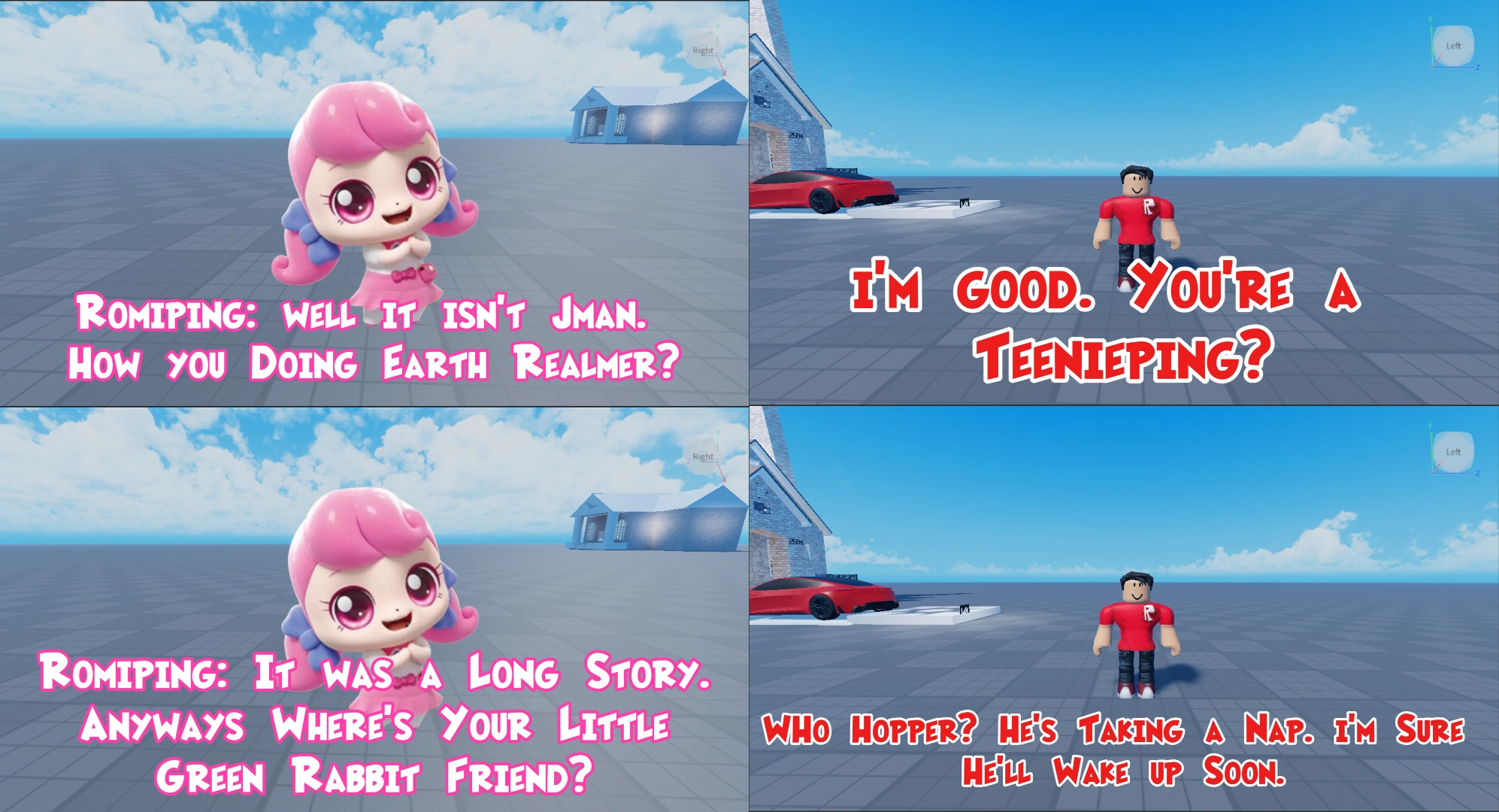 Romi Meets Jman as an Teenieping. | Fandom