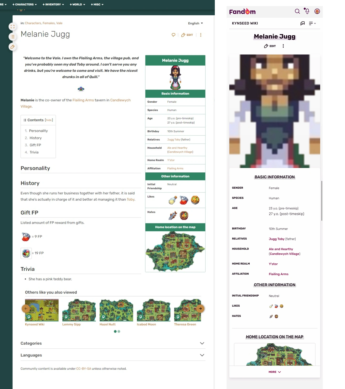 Improving for accessibility | Fandom