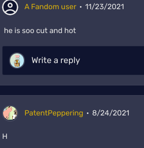 i love fandom comment sections | Fandom