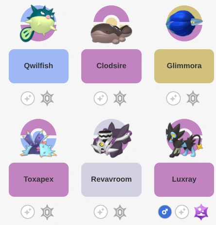 Paldea Poison Gym Leader Rematch Team | Fandom