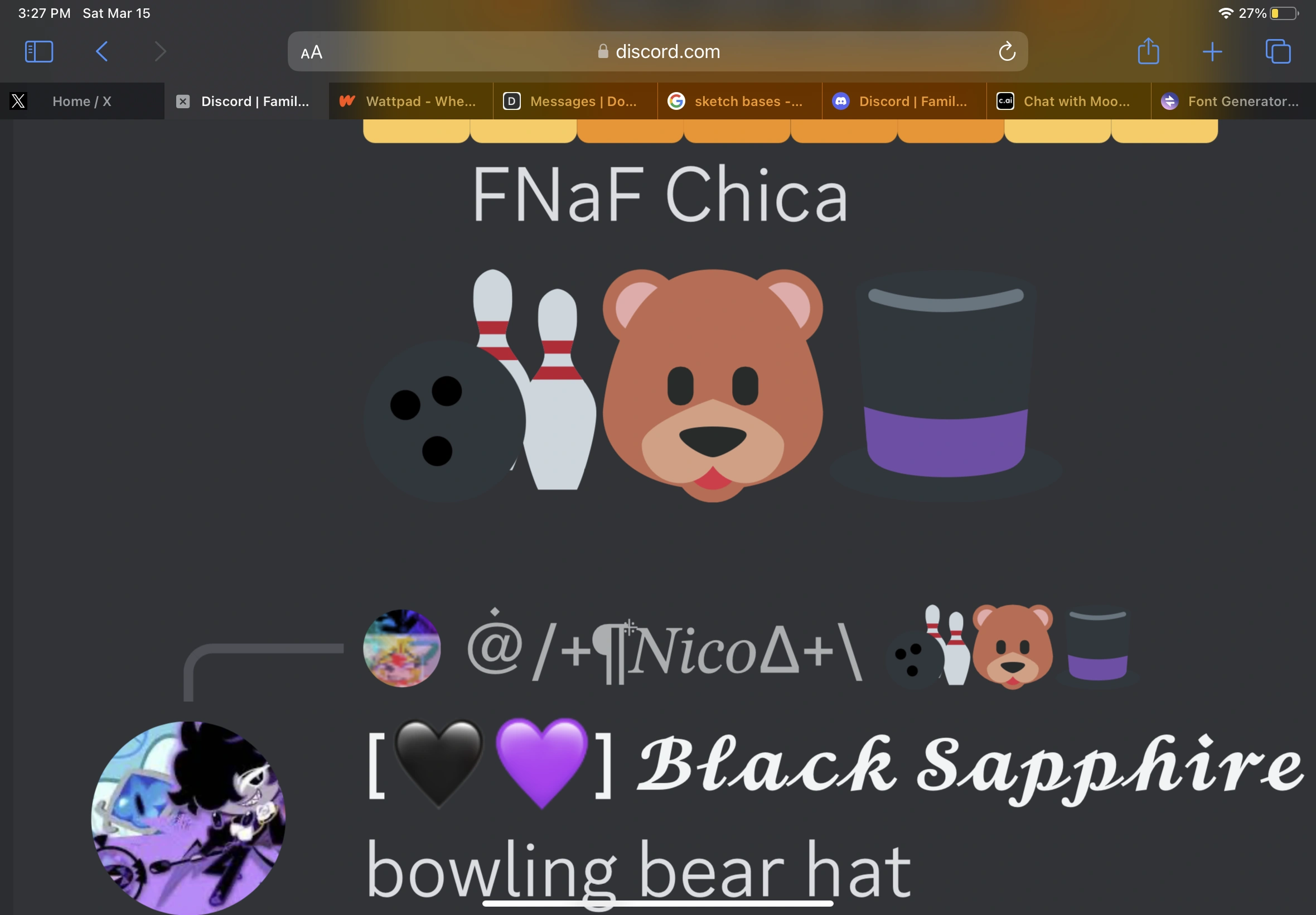 Bowling bear hat. | Fandom