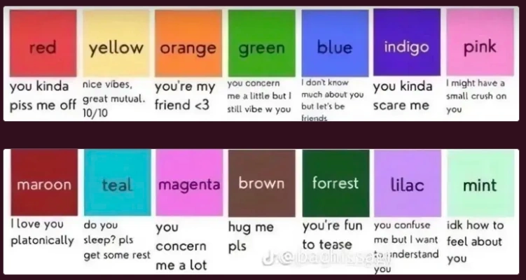 What color am I to you? | Fandom