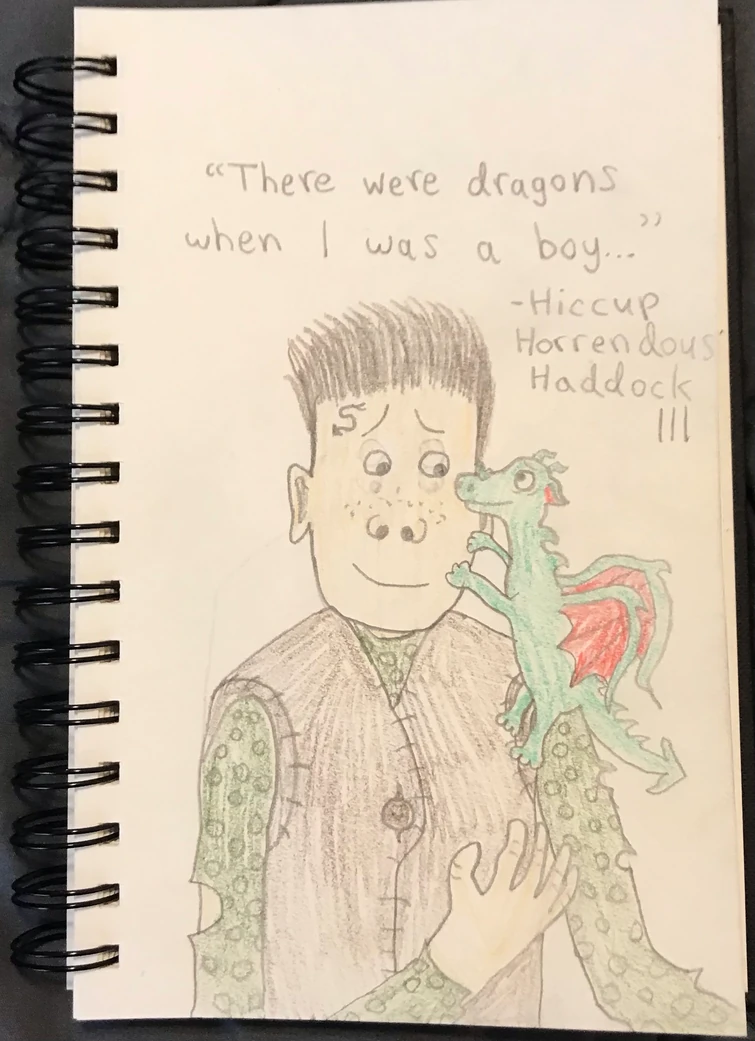 Here are my drawings of HTTYD characters based on your suggestions ...