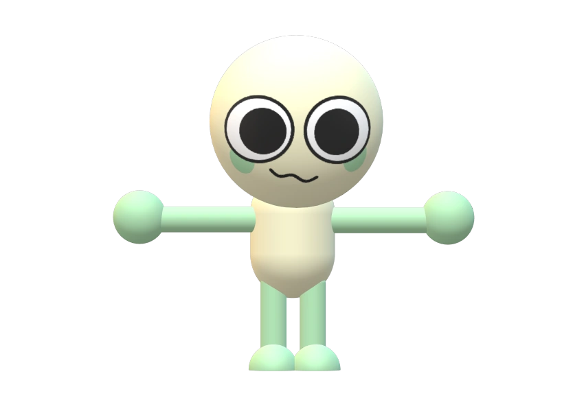 bald t-posing dandy with :3 face | Fandom