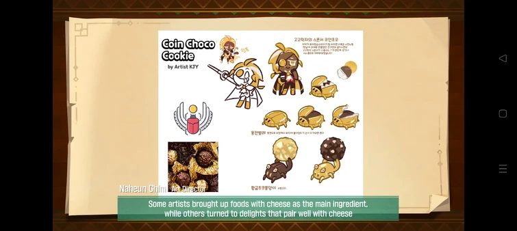 Golden Cheese Kingdom Cookie's Concept Art | Fandom
