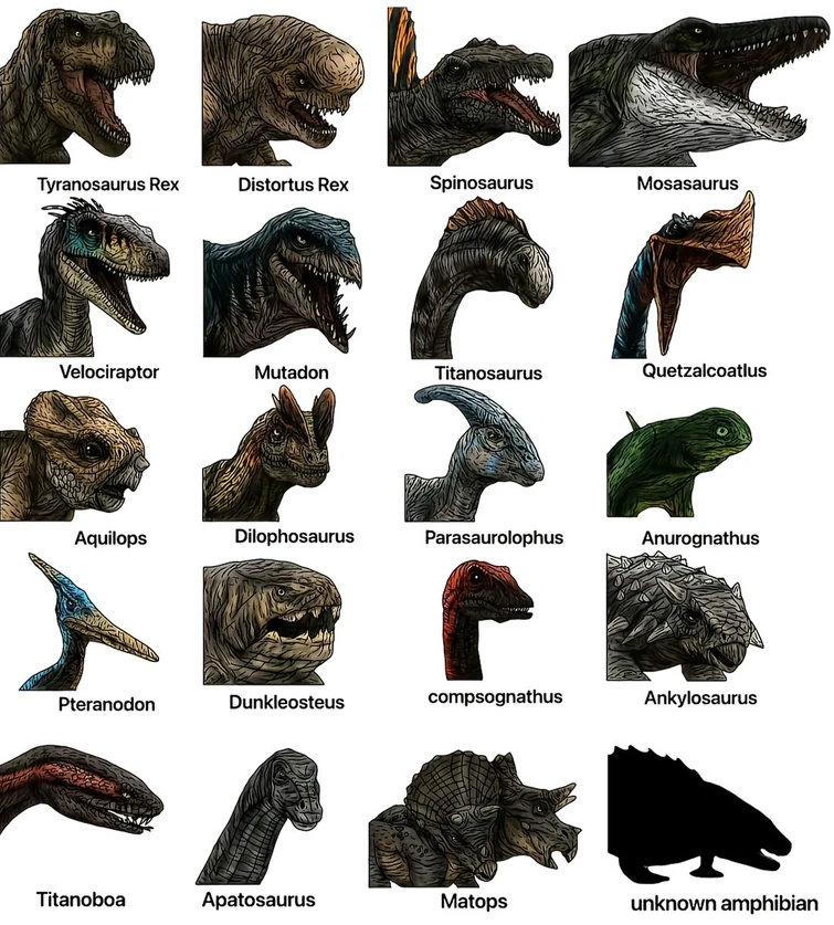 species that appeared in jurassic world rebirth (SPOILERS) | Fandom