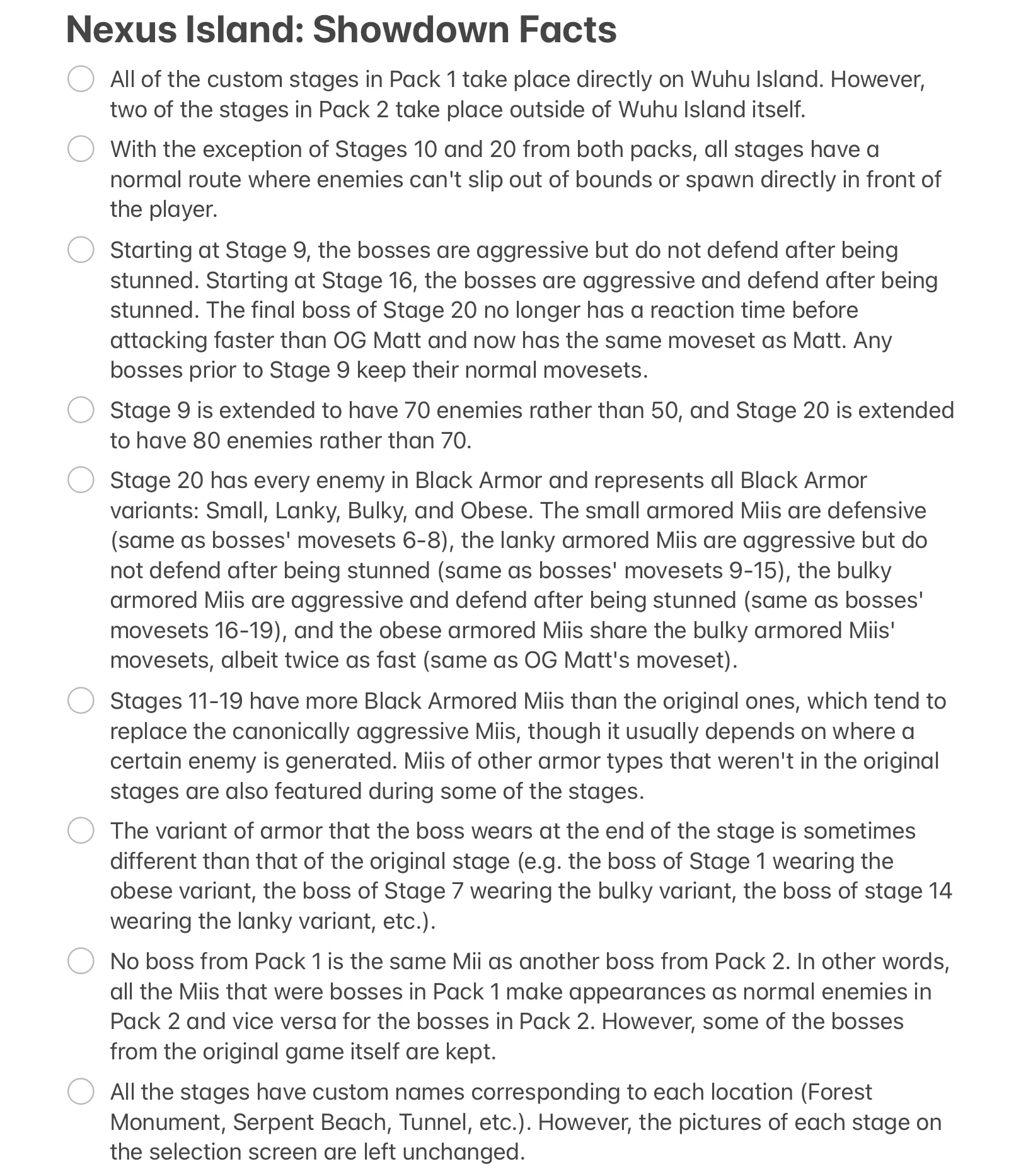 Here's a "Nexus Island Facts" rough draft | Fandom