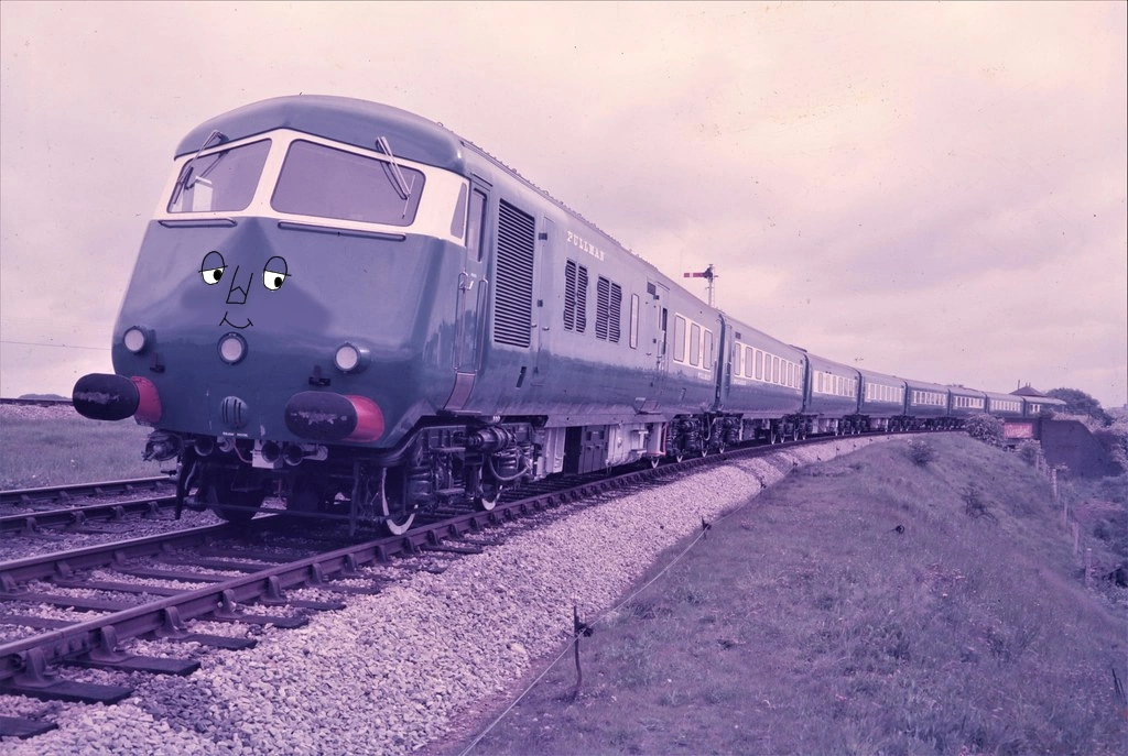 Felt bored and decided to make a Blue Pullman OC | Fandom
