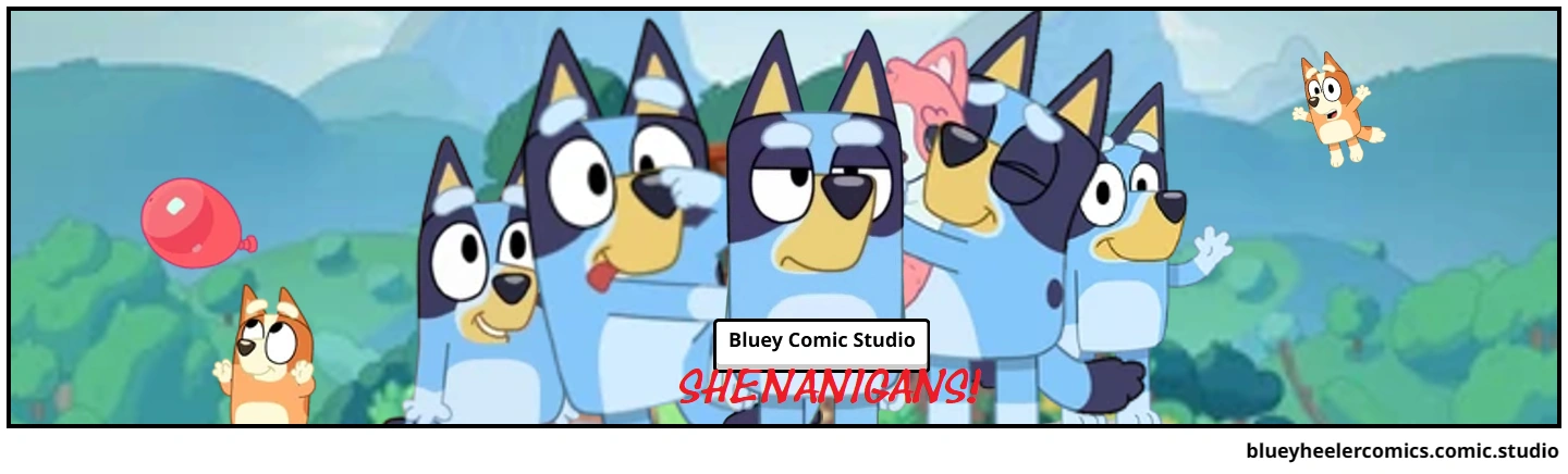 Bluey Comic Studio Shenanigans #1 | Fandom