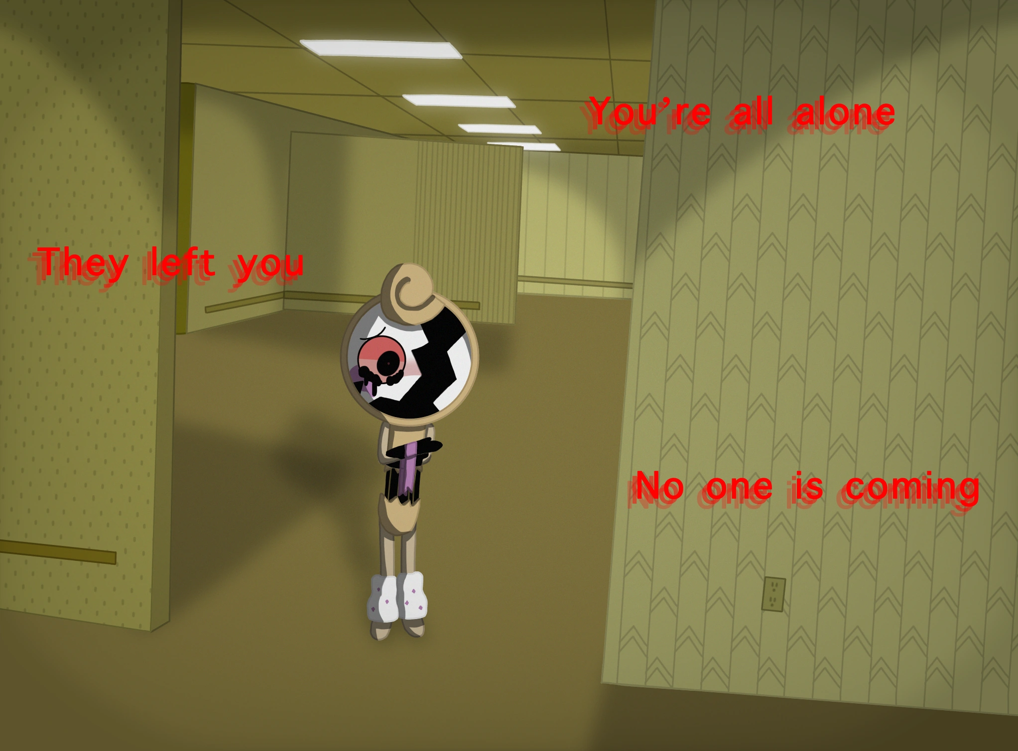 Twisted Glisten in The Backrooms from a few months ago | Fandom