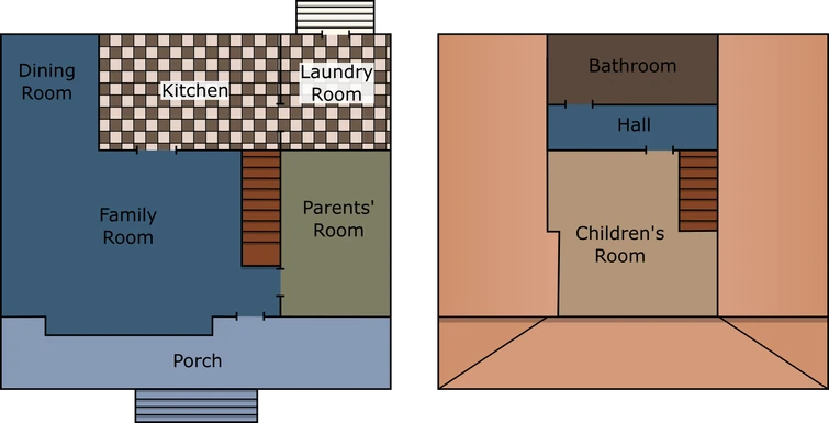 The Watterson's House Layout | Fandom