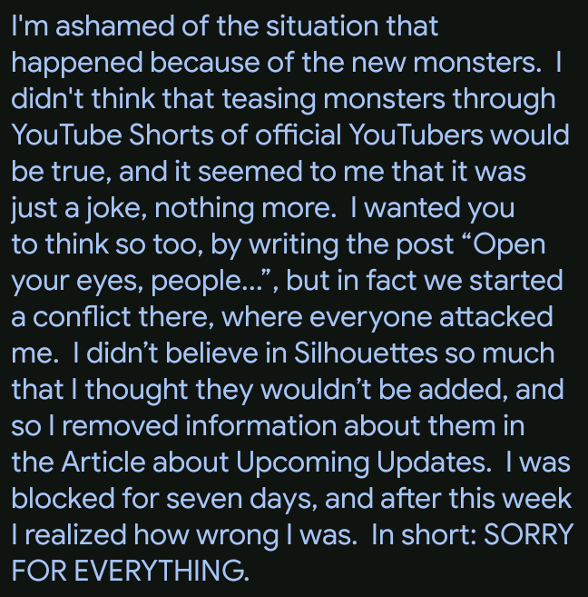 Sorry, guys... | Fandom