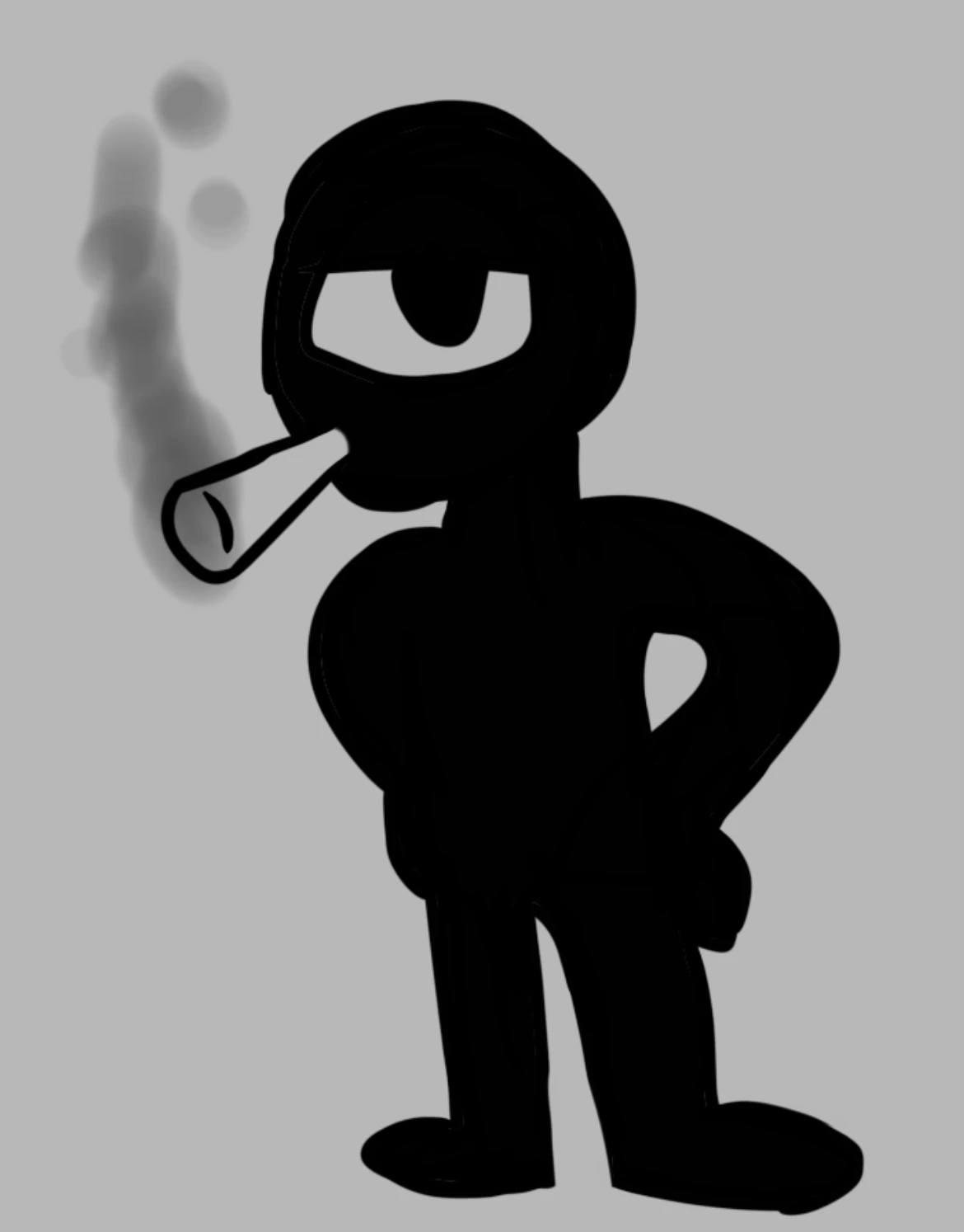 He’s smokin a blunt | Fandom