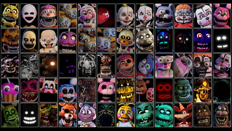 The Ultra Custom Night roster in my style (Feel free to make the ...