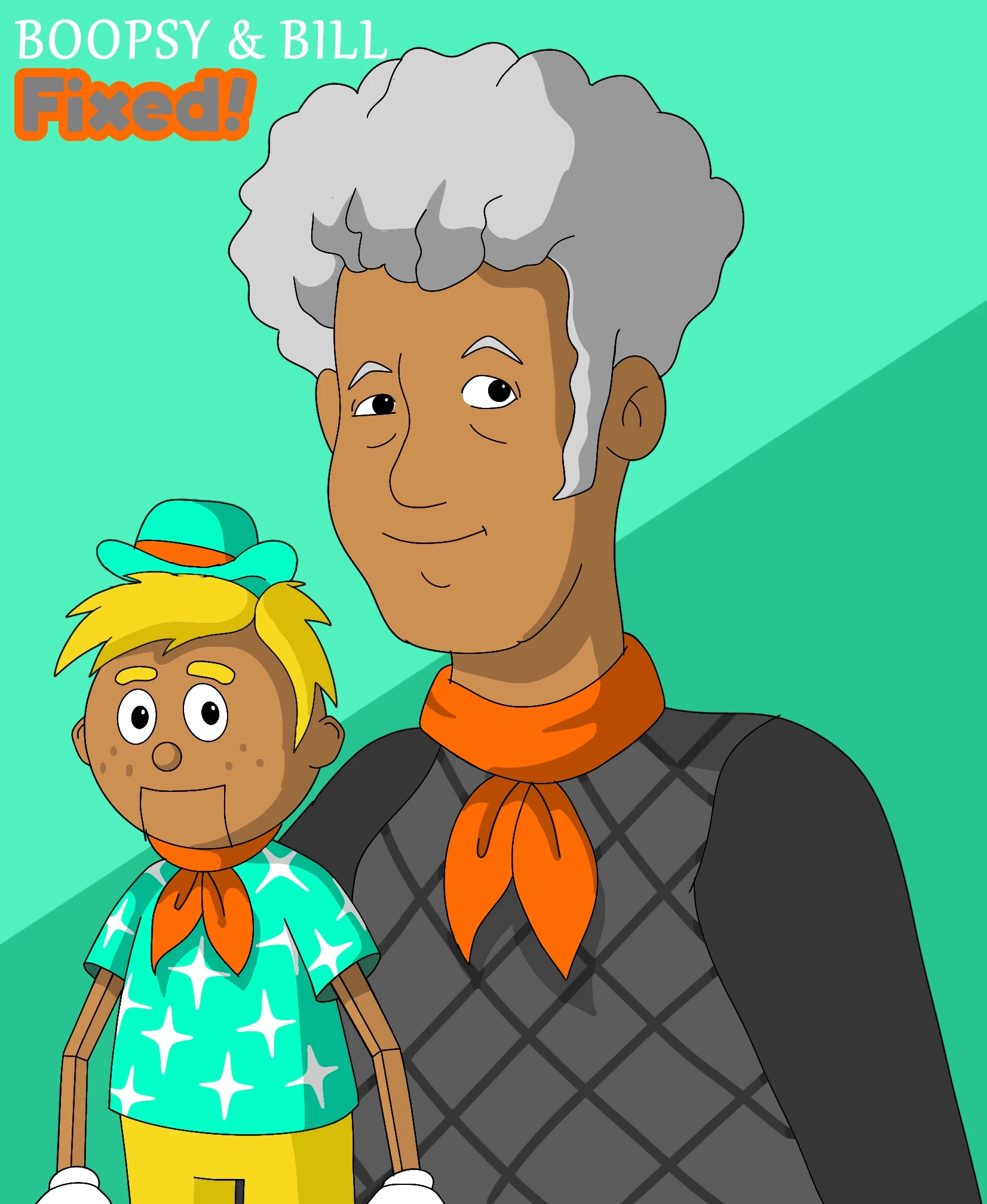 An edit of KingOfArt's Boopsy & Bill doodle | Fandom