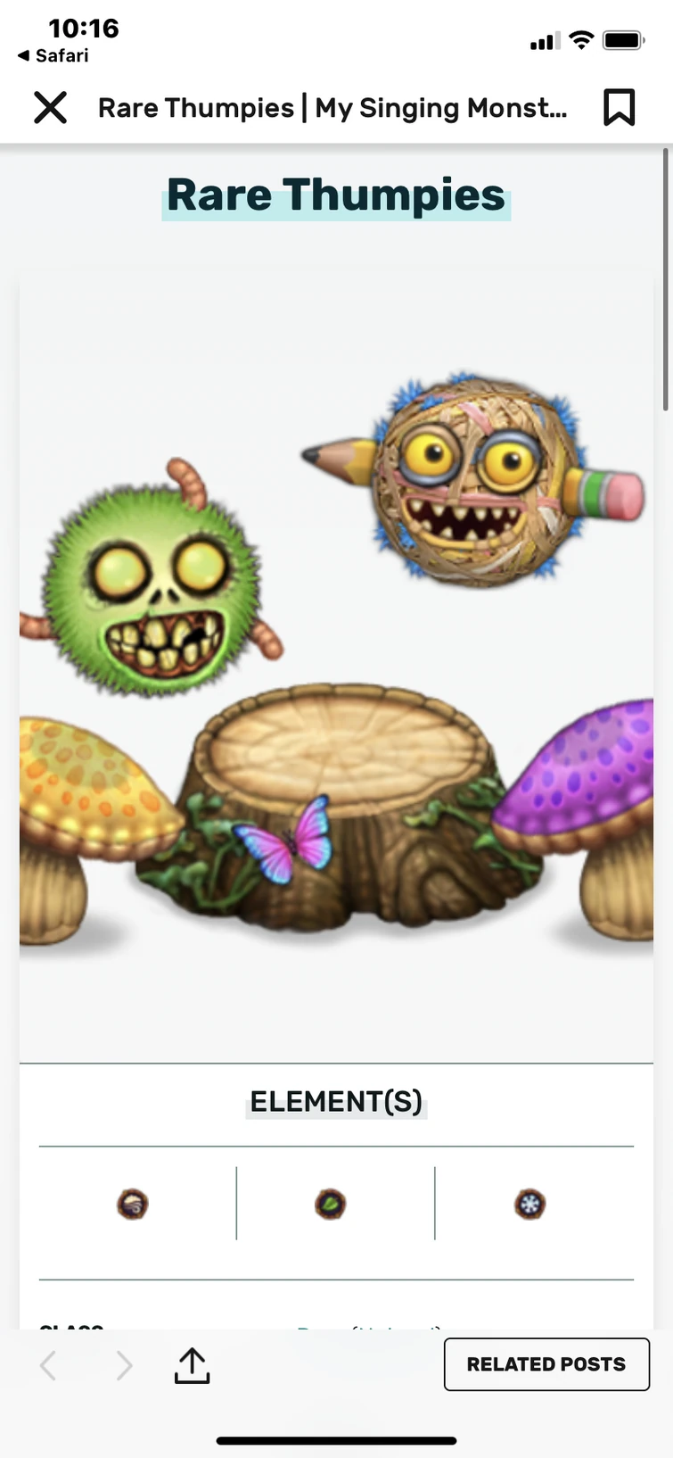 so i was looking up what a rare thumpies looks like and...ain’t gonna ...