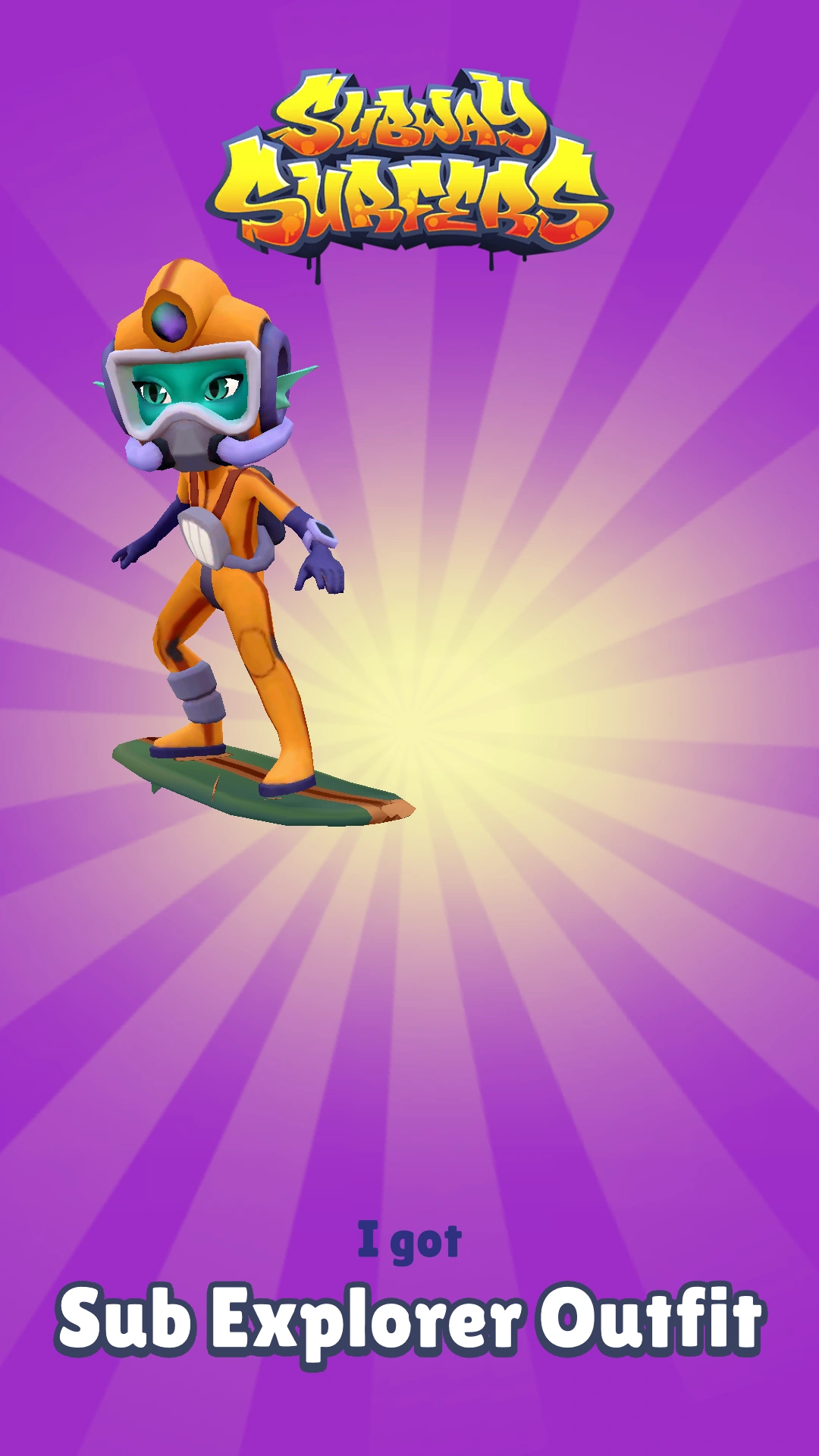 Sub Explorer Outfit unlocked | Fandom