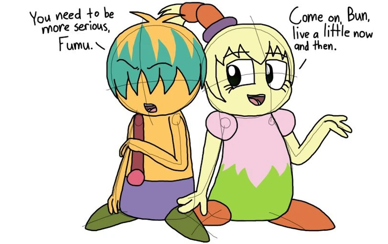 What will happen if Fumu/Tiff and Bun/Tuff switch personality? | Fandom