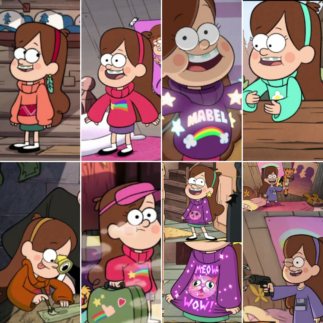 Gravity Falls Mabel Outfits