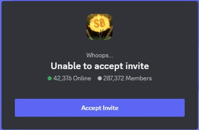 Anybody know why I can't join the discord server? | Fandom