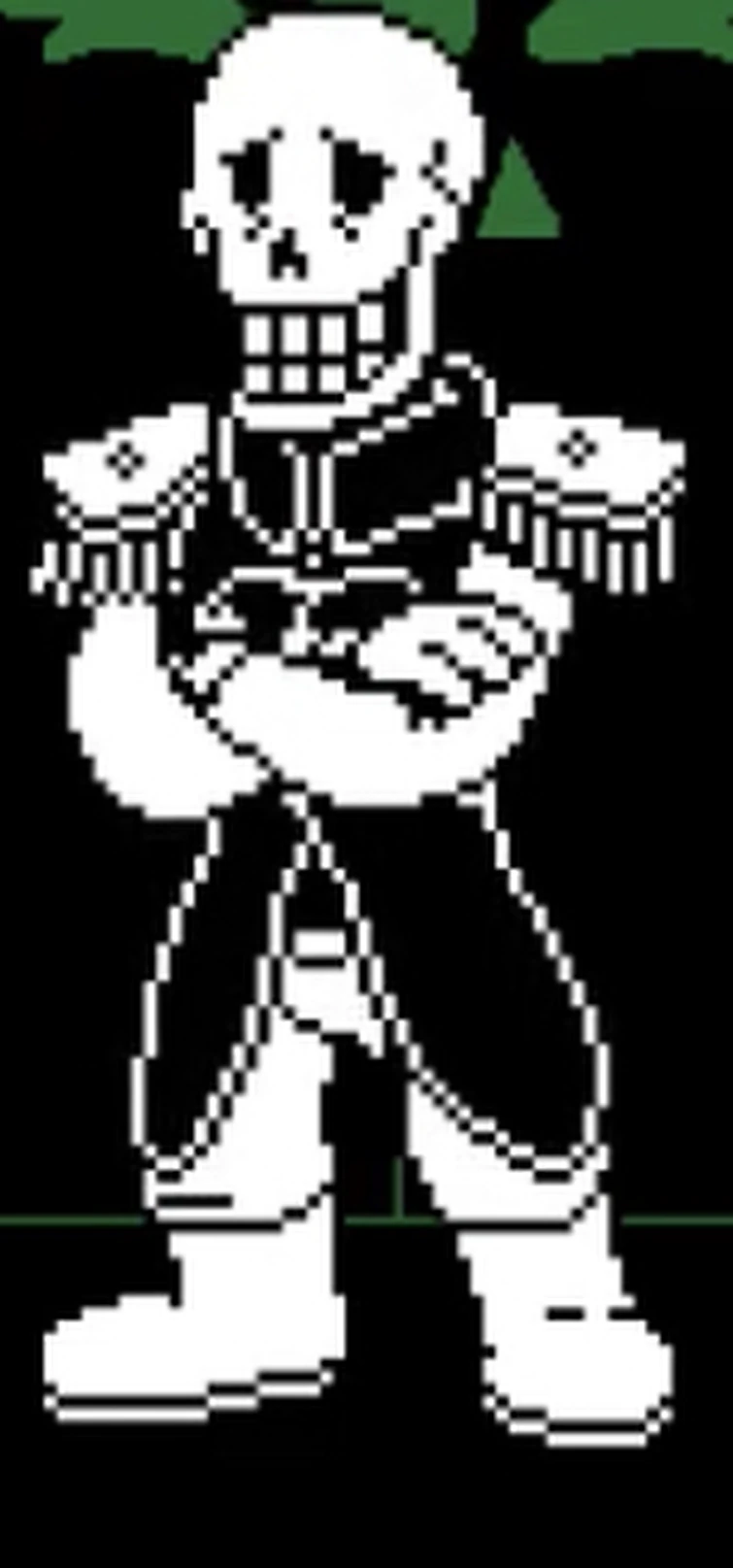 Here’s the new sprite for storyshift papyrus | Fandom
