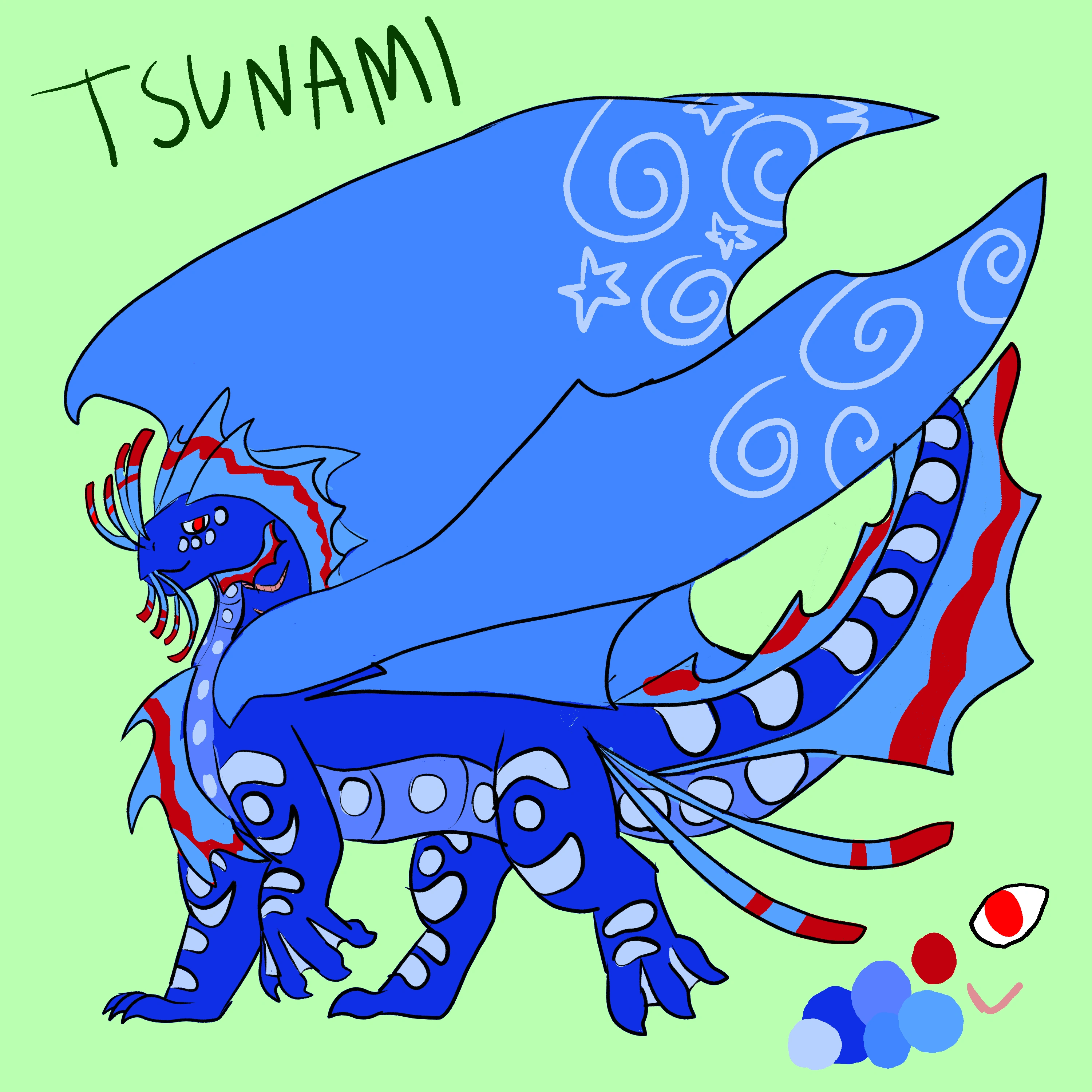 Birb's WoF designs- Tsunami | Fandom