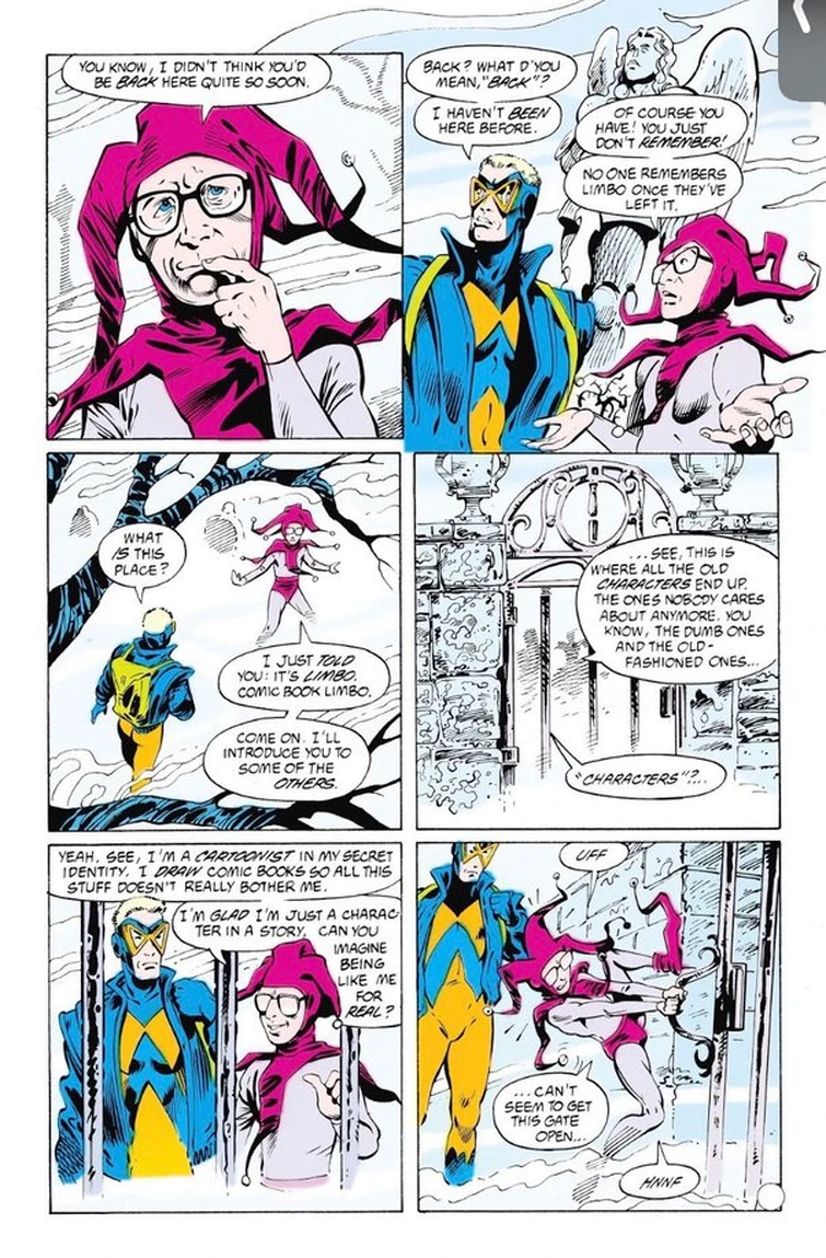 DC Cosmology page Limbo Upgrade | Fandom