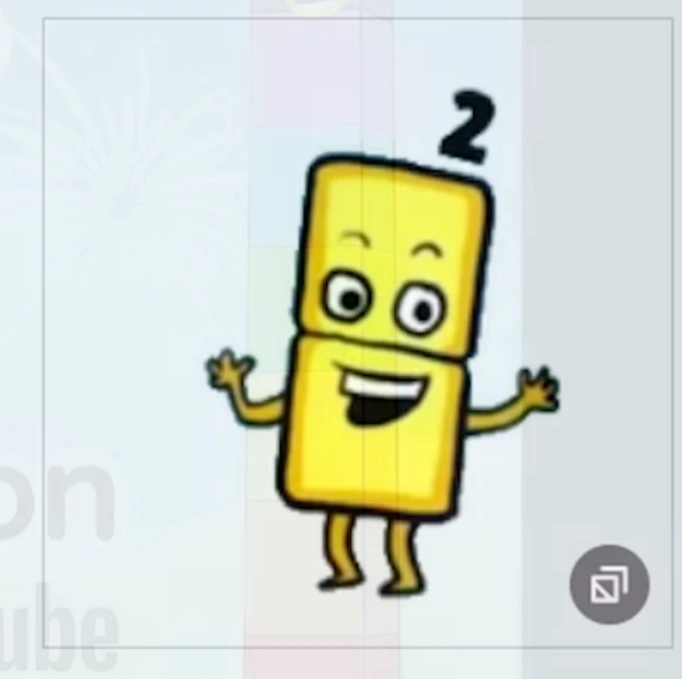 Old Numberblocks 2 looks like a Temu Algebralien | Fandom