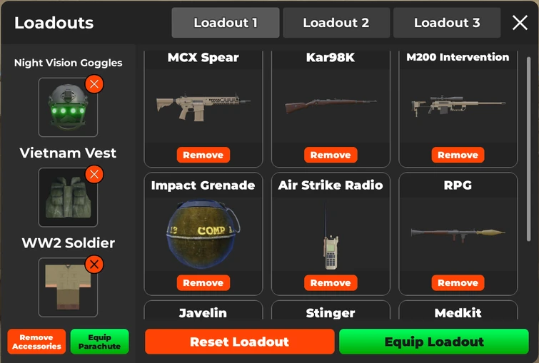 what is the best skilled loadout? | Fandom