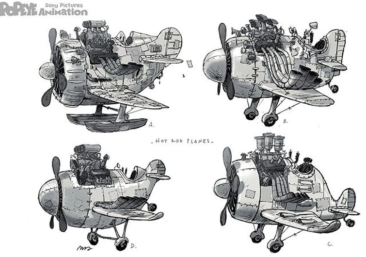Popeye Concept art (part 9) | Fandom