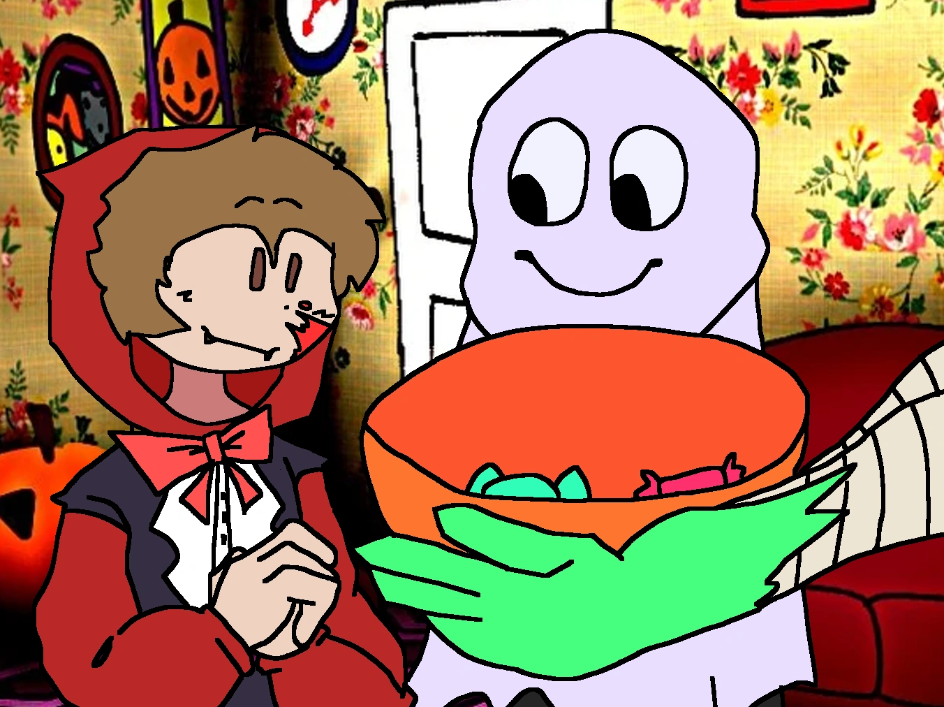 its just some weird gemstone robot guy hes so normal he just wants to ...