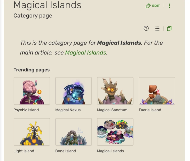 This Wiki is very inconsistent with Magical Islands | Fandom