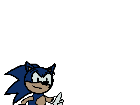 I drew sonic in ms paint(scratch bitmap) | Fandom