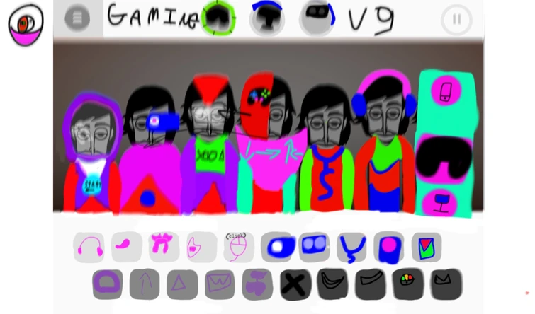 Here Is A Blank Template If You Want To Make Your Own Incredibox ...