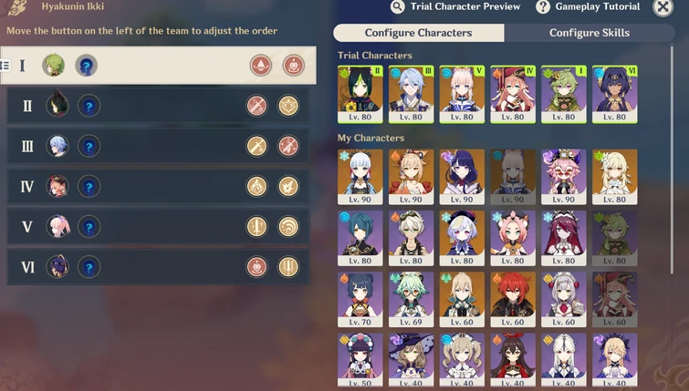 Has anyone tried to do Hyakunin Ikki with only the trail characters ...