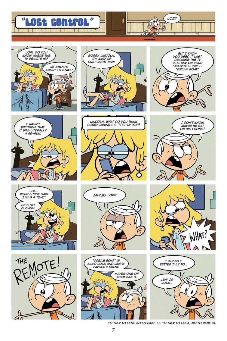 Here are some comic strips from "Lost Control". | Fandom