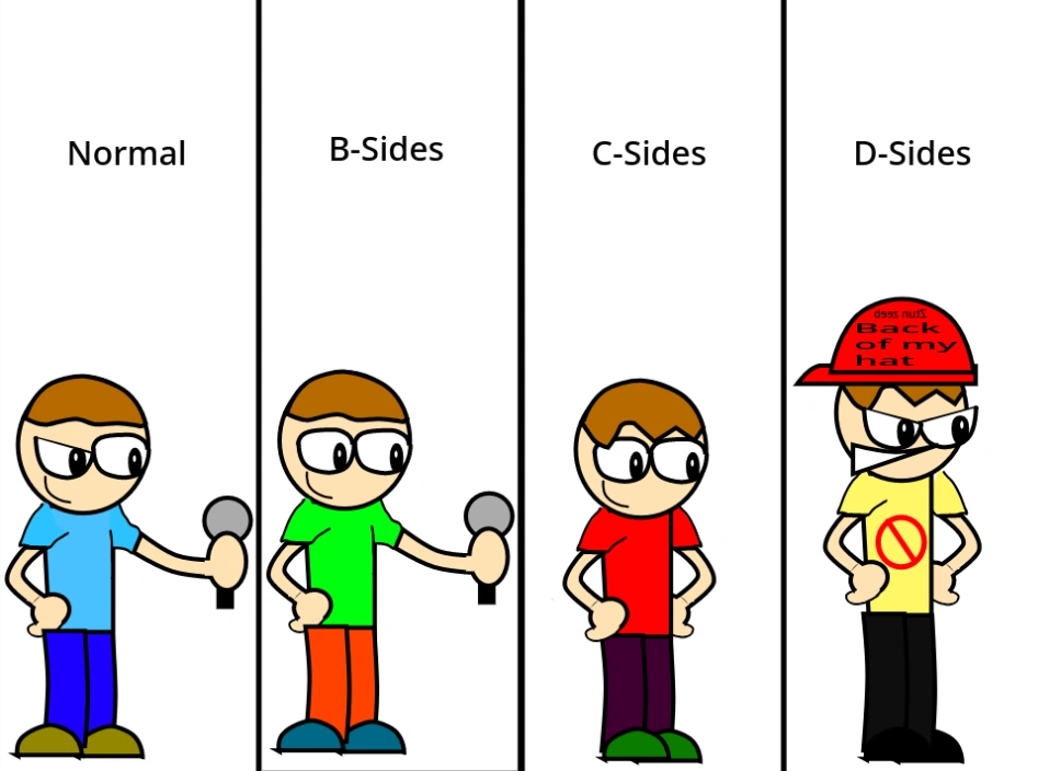 You guys never thought you'd see the day where i made B to D side ...